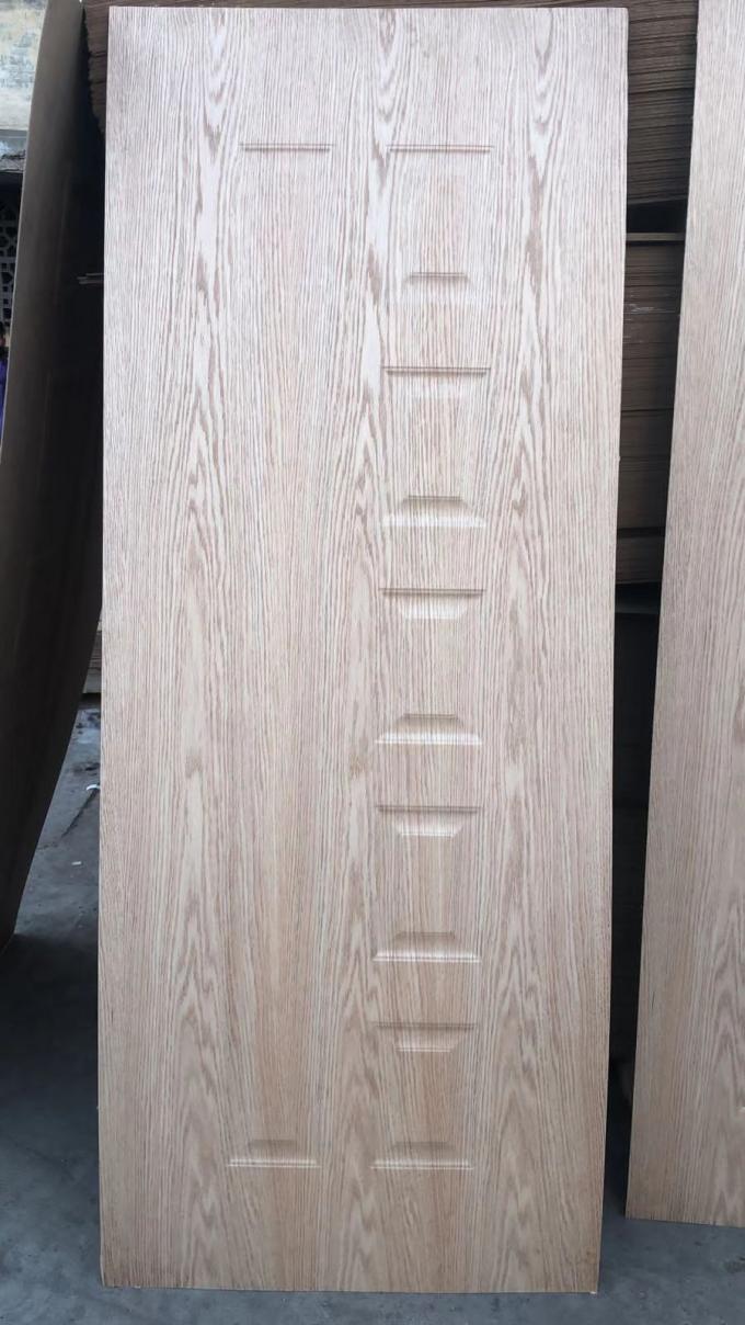 Sliced Cut Red Oak Veneer Sheet 0.22mm Thickness With Fleece Back