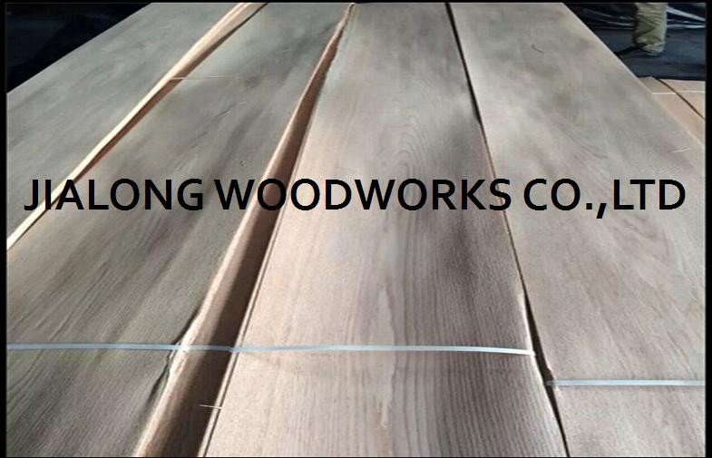 Hardwood Oak Veneer Sheets Plain Cut / Veneered Plywood Sheets